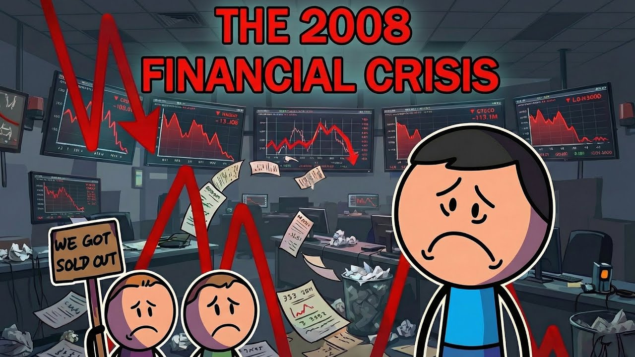 The 2008 Financial Crisis Explained in VERY SIMPLE way - YouTube