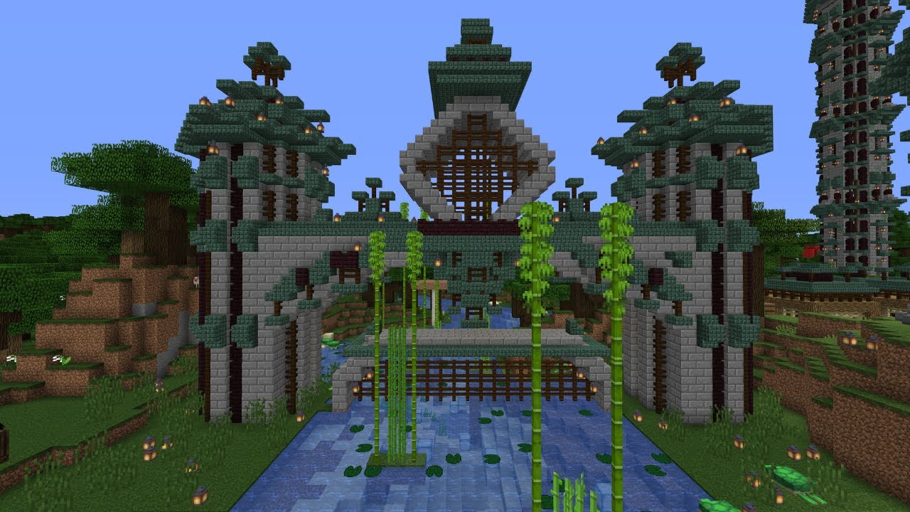 How To Build River Gates/Defence in Minecraft (Design Idea) - YouTube