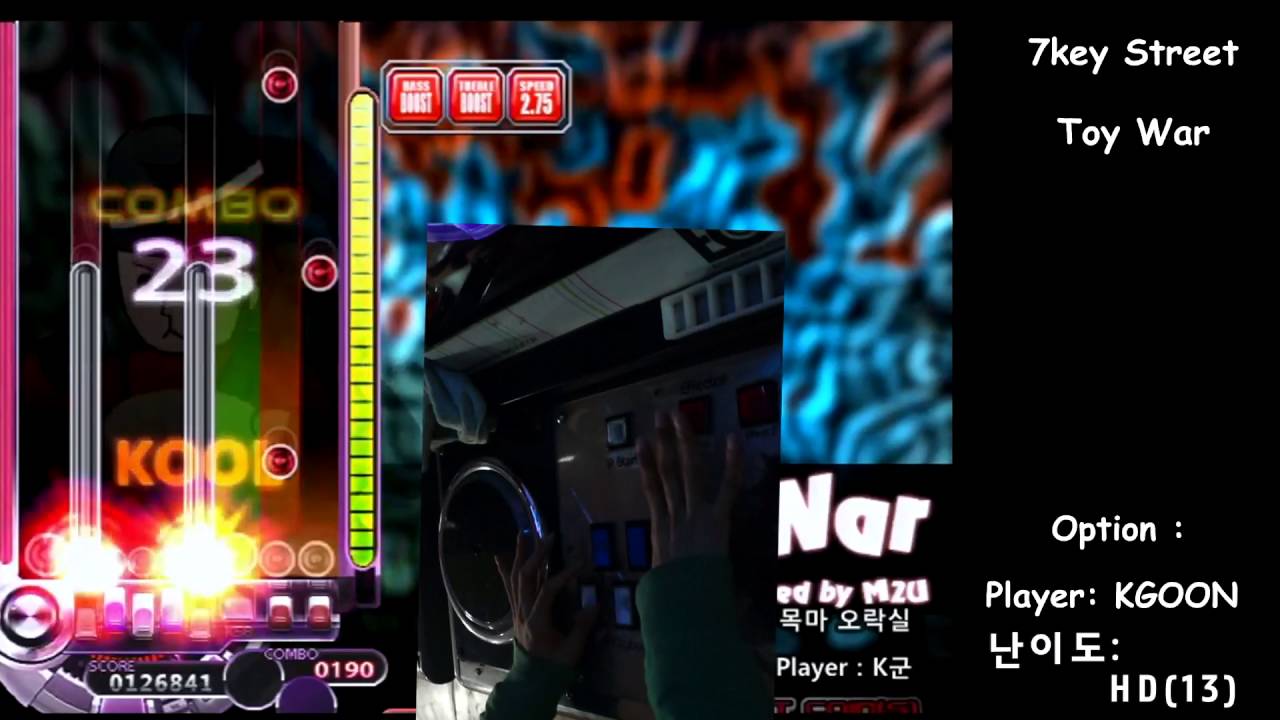 [EZ2DJ 7th Bonus Edition Revision A] [7key Street] M2U - Toy war HD (13 ...