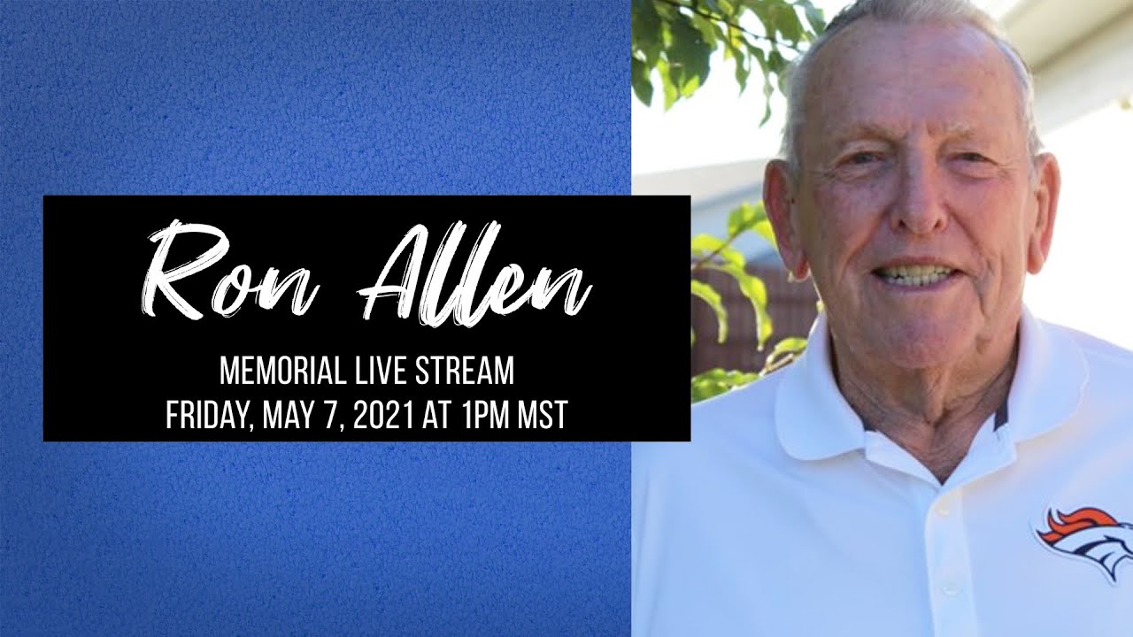 Ron Allen Memorial Live Stream - YouTube
