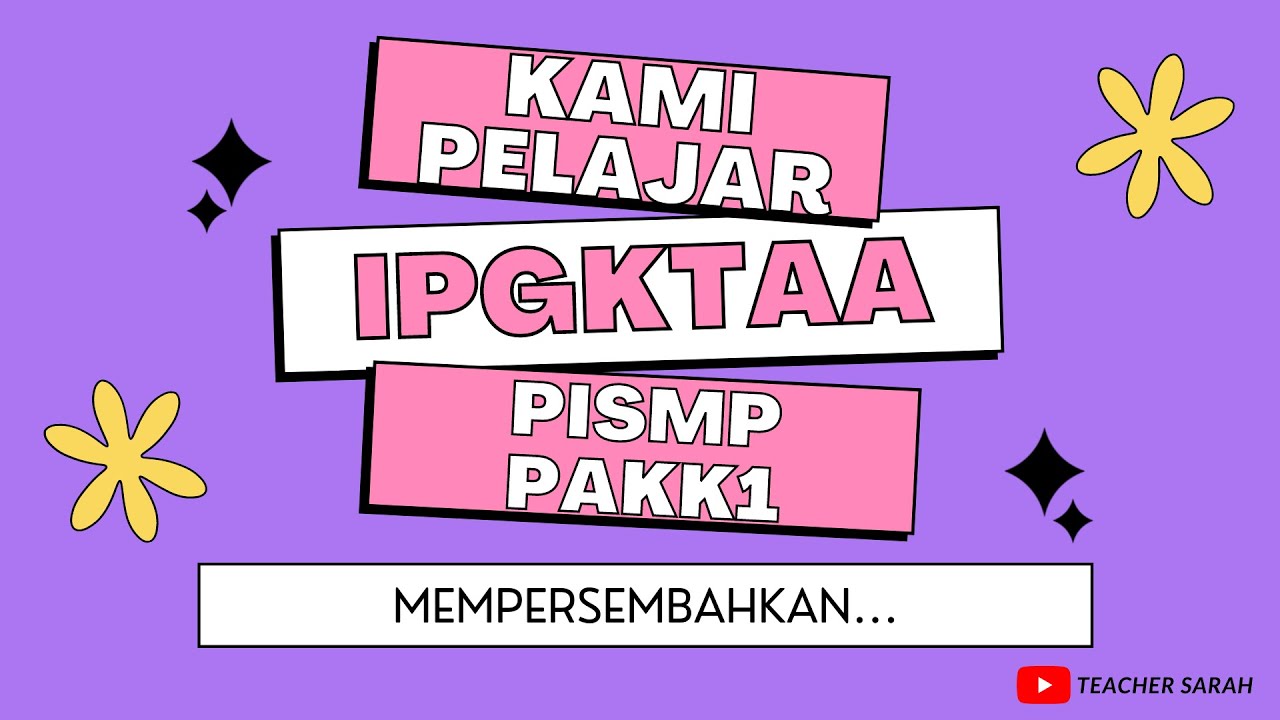 SHOWCASE KPPB 2021 IPGKTAA | GURU KREATIF DAN INOVATIF MENJULANG ...
