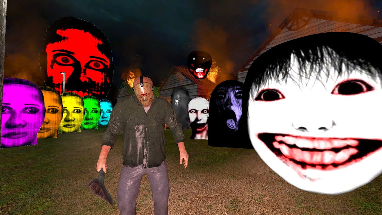 Scary Friday Night!! Jason, Selene Delgado Family, Yoshie, Nico's ...