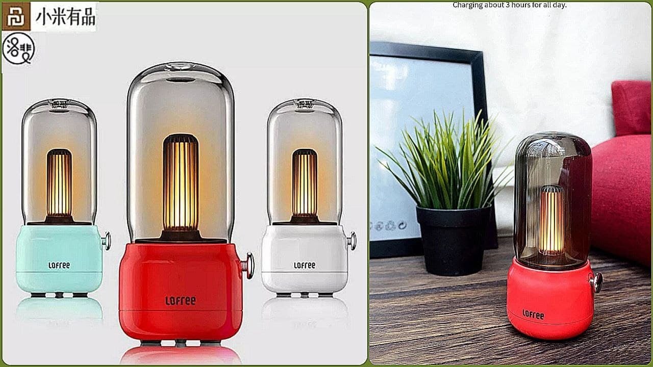Youpin Lofree Candly - portable lamp (night light) - YouTube