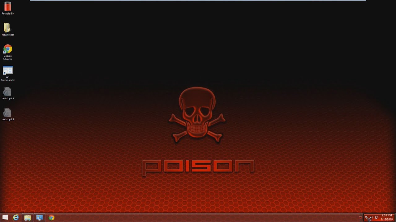 Poison - Theme for Windows 7/8/10 - YouTube
