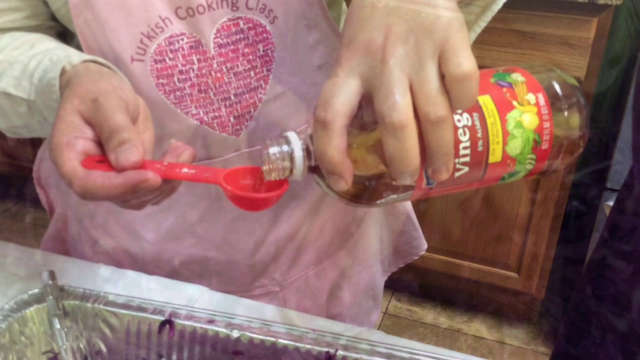 Turkish Red Cabbage Salad - YouTube