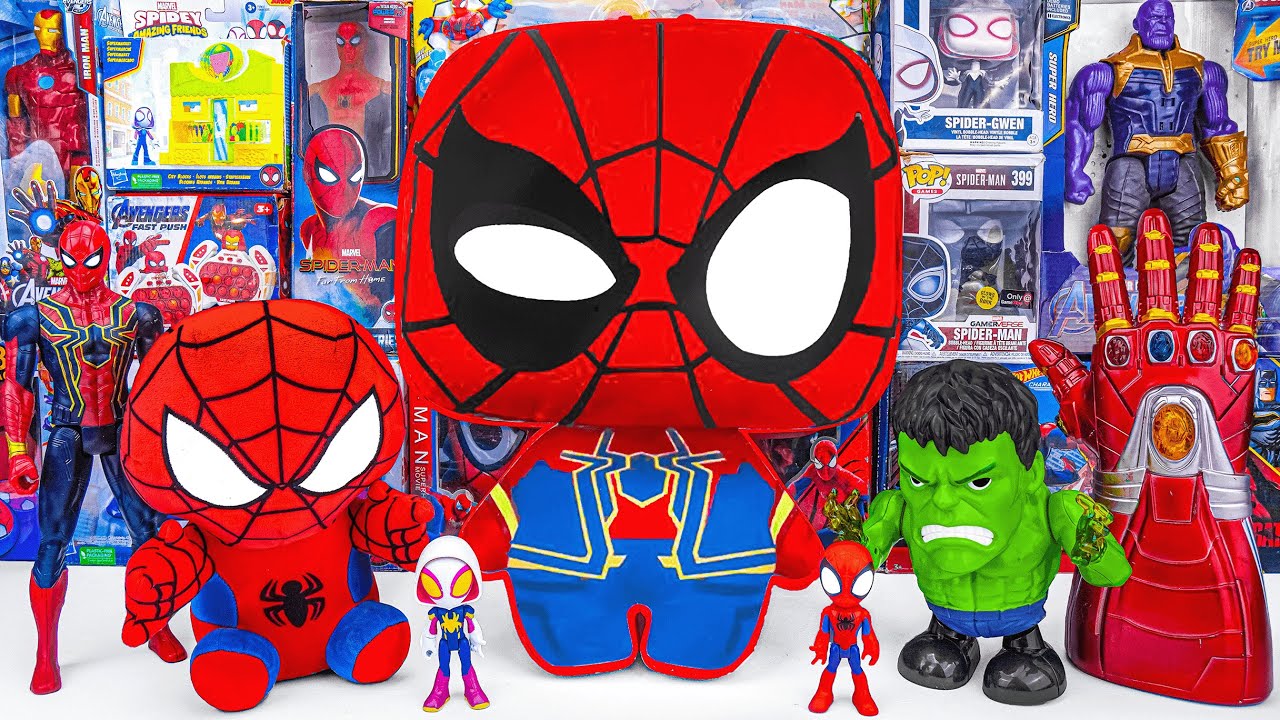 Marvel Spiderman Toys Unboxing Review | Spider Man Mask | Spider Man ...