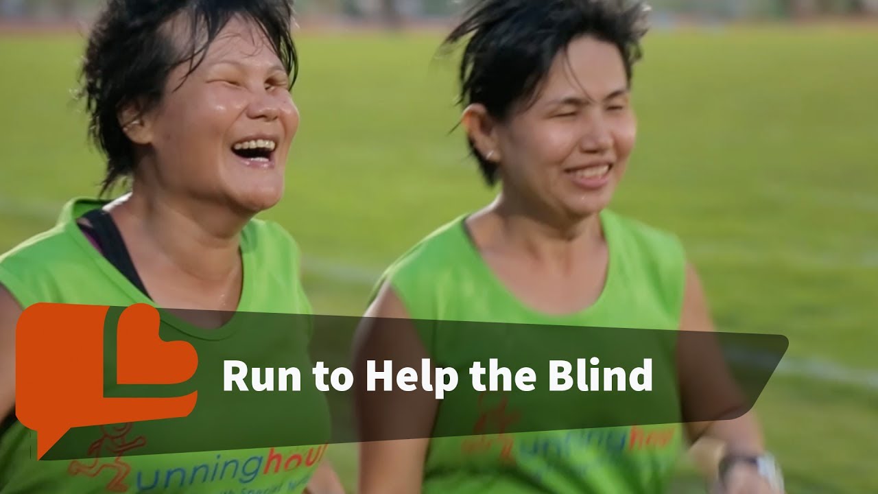 Running Blind for Others - YouTube