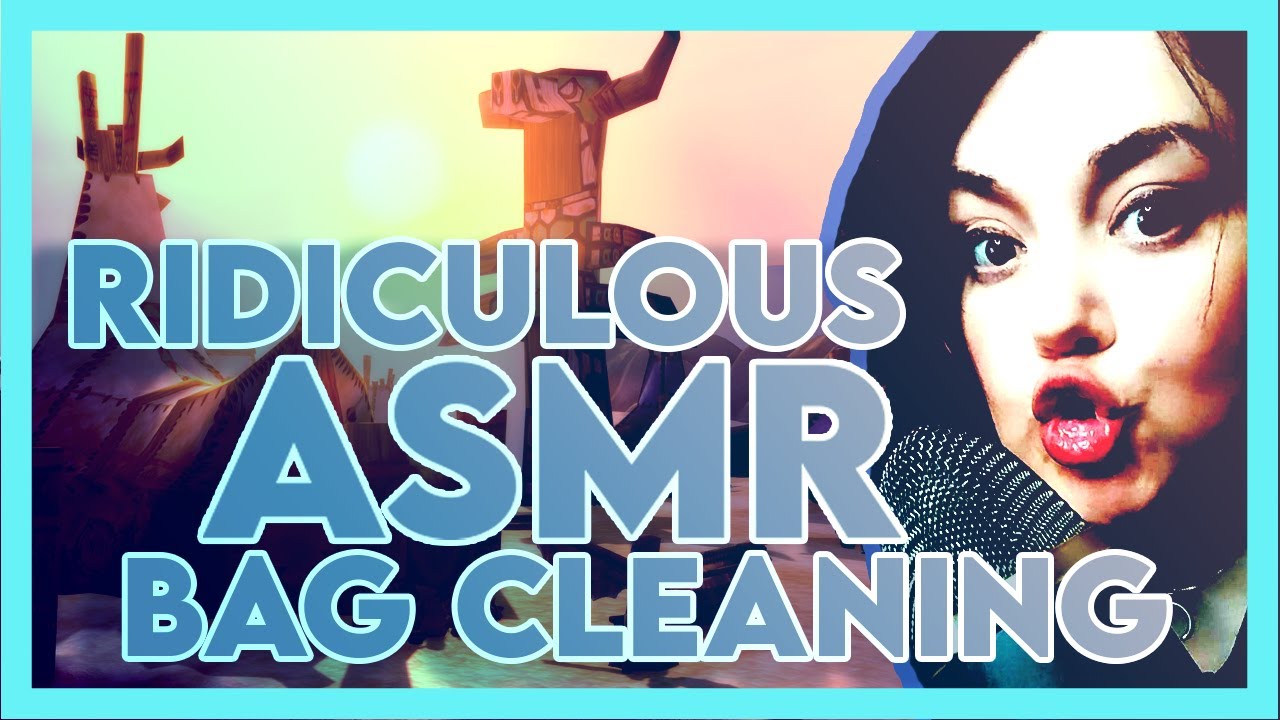 HC ASMR - Bag cleaning - YouTube
