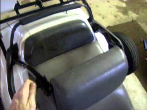 Custom Convertible Honda Helix backrest - YouTube