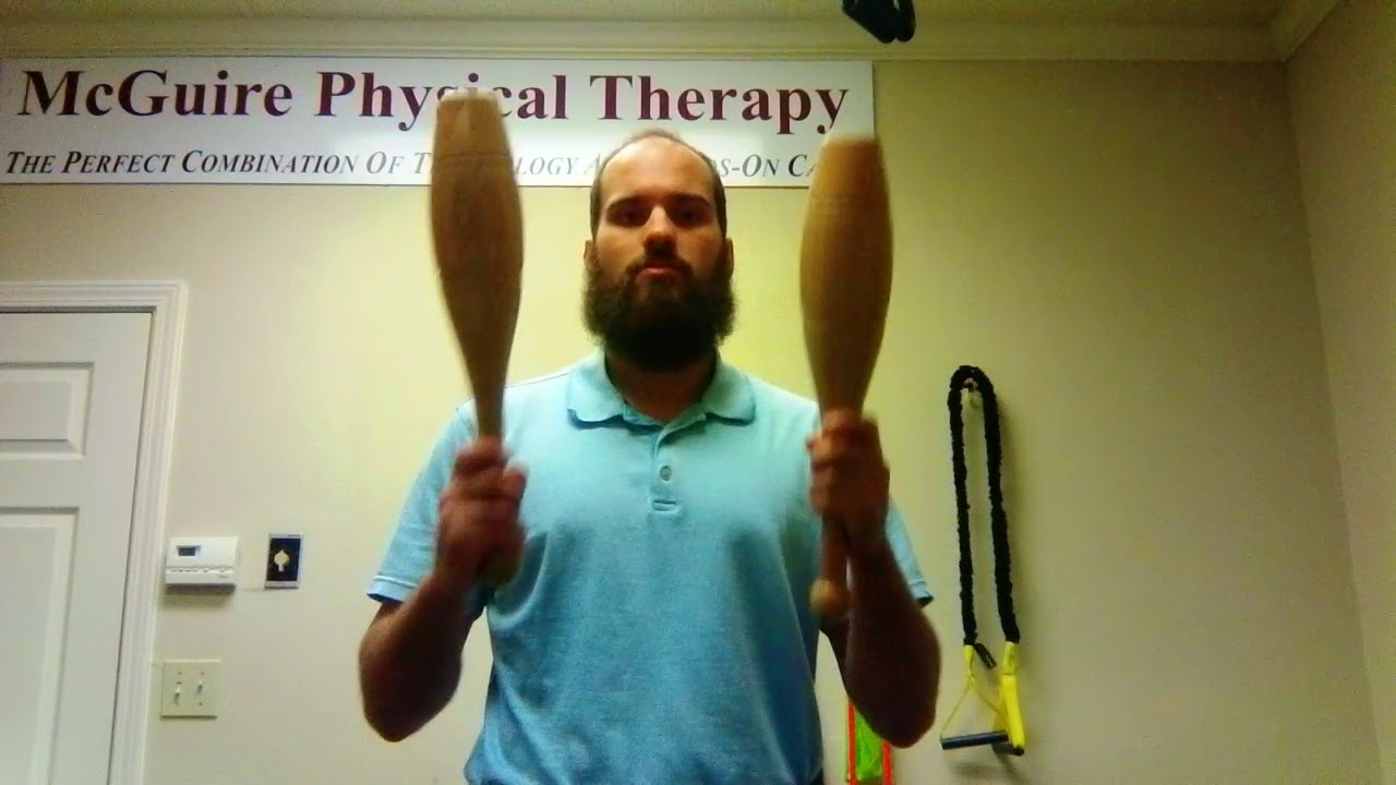 Weighted clubs internal/external rotation progresion - YouTube