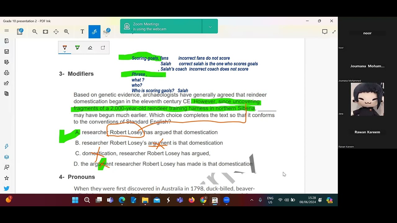 Digital SAT Introduction of All Question types part 3 - YouTube