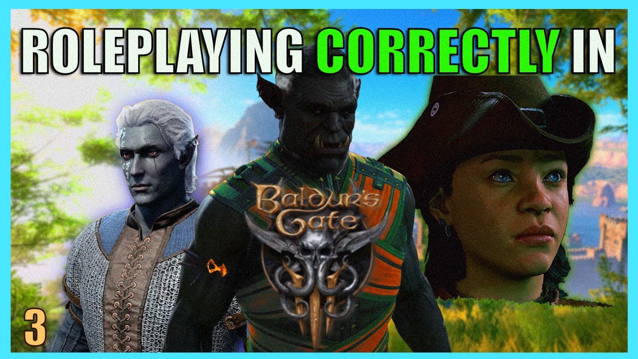 Roleplaying Correctly in BALDUR'S GATE 3 - YouTube