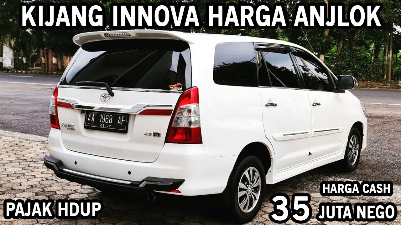 HARGA MOBIL BEKAS KIJANG INNOVA TAHUN 2004 - 2006 - YouTube