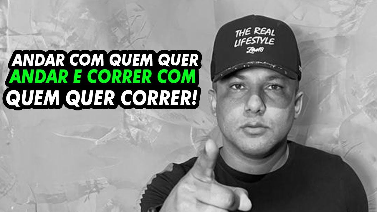 ANDAR COM QUEM QUER ANDAR E CORRER COM QUEM QUER CORRER! - YouTube