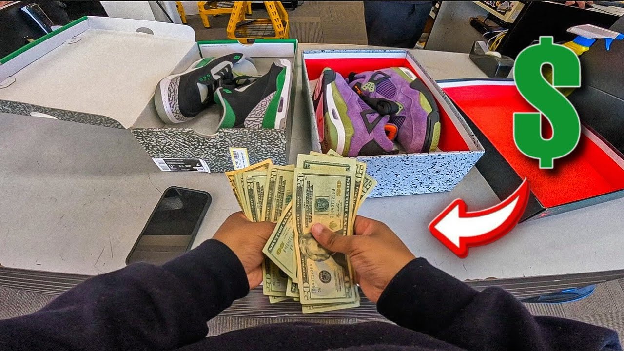 BUY. SELL. TRADE. | FEMALE SNEAKER RESELLER MAKES QUICK PROFIT 💲 - YouTube