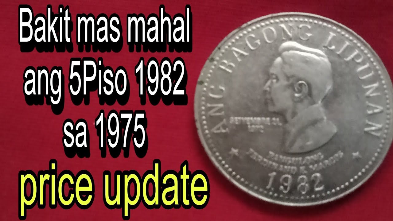 Old coins 5 PISO Ferdinand Marcos 1975 - 1982 na binibile, Meron ka ...