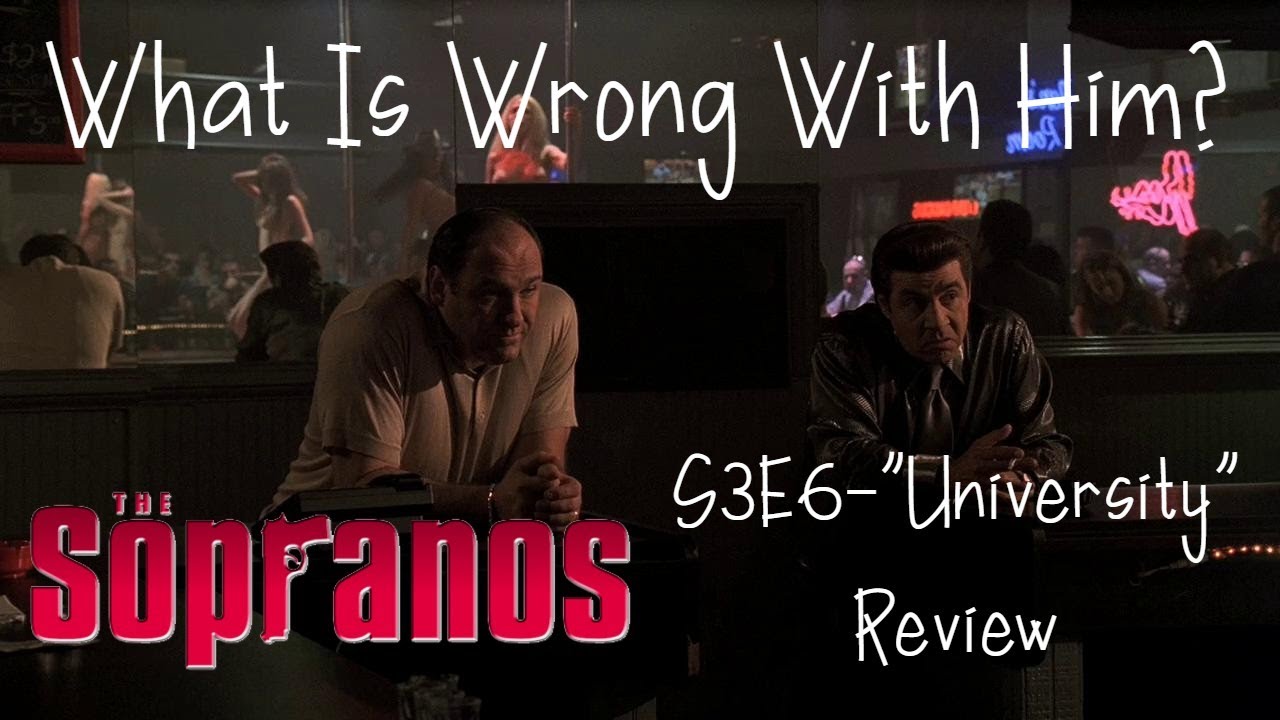 The Sopranos S3E6-"University" Review - YouTube