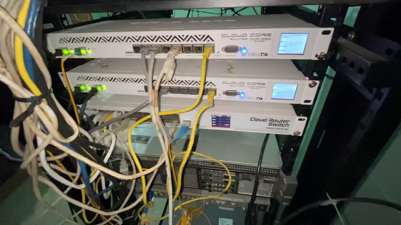 Mikrotik server Room - YouTube