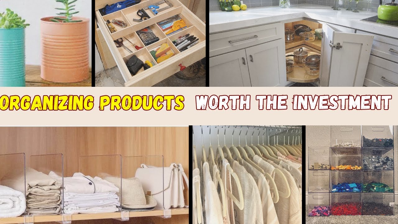 What Makes These Organizing Products Truly Worth the Investment? - YouTube