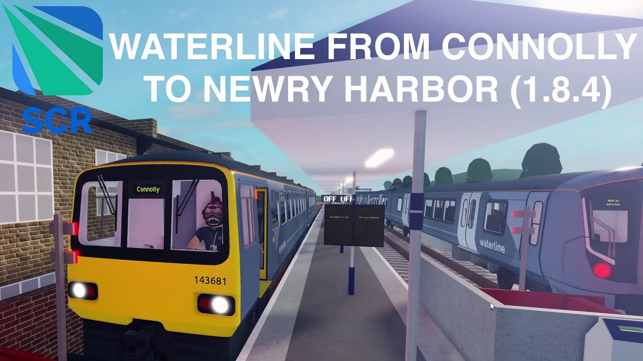 SCR: Class 143 Pacer on Waterline from Connolly to Newry Harbor (1.8.4 ...