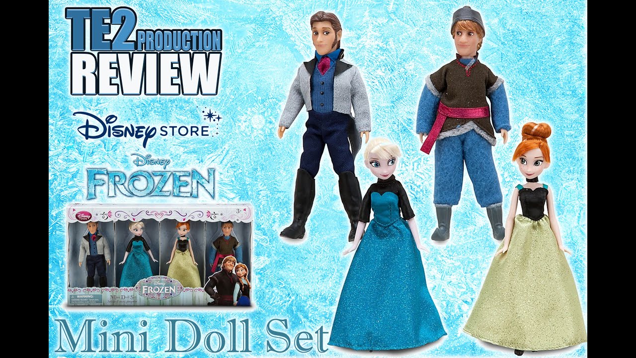 Review Disney Frozen Mini Doll Set - YouTube