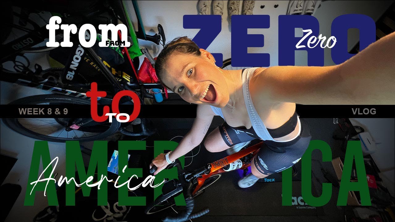 from ZERO to AMERICA week 8&9: cycling vlog of a pro cyclist, first ...