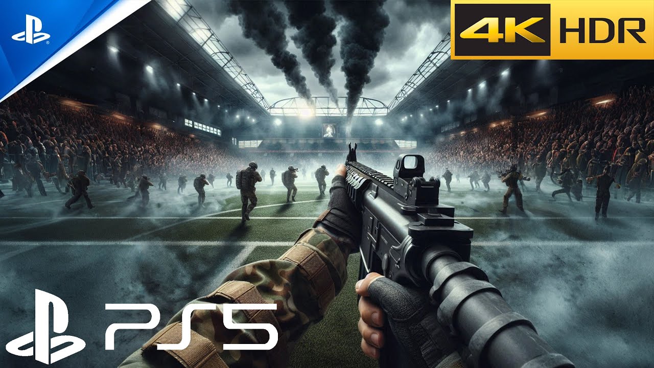 (PS5) Manchester Stadium Siege | Realistic Immersive ULTRA Graphics ...