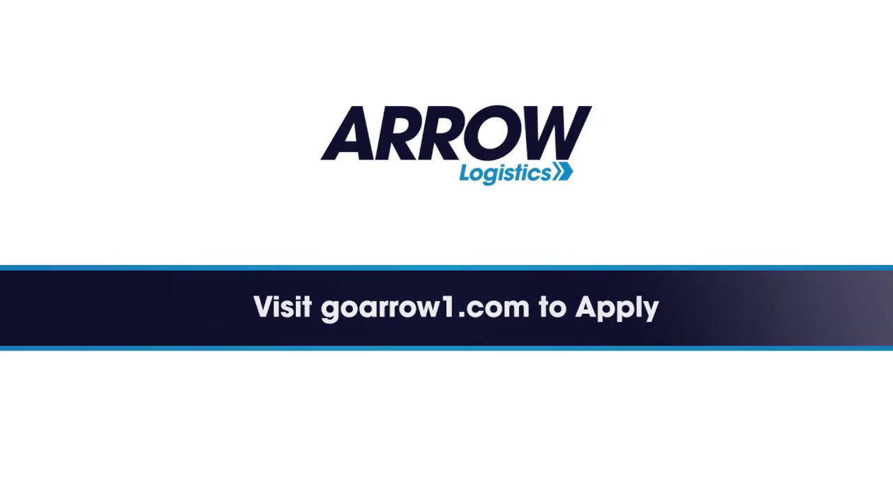 Arrow Logistics - What We Look For In A Driver - Go Arrow - YouTube