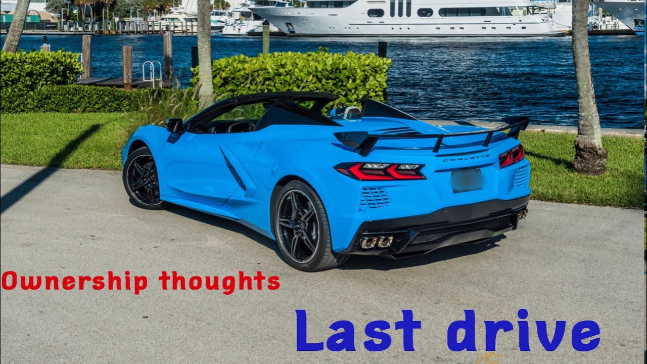 My last ride in my C8 Corvette. Here are my 1 take opinions on owning ...