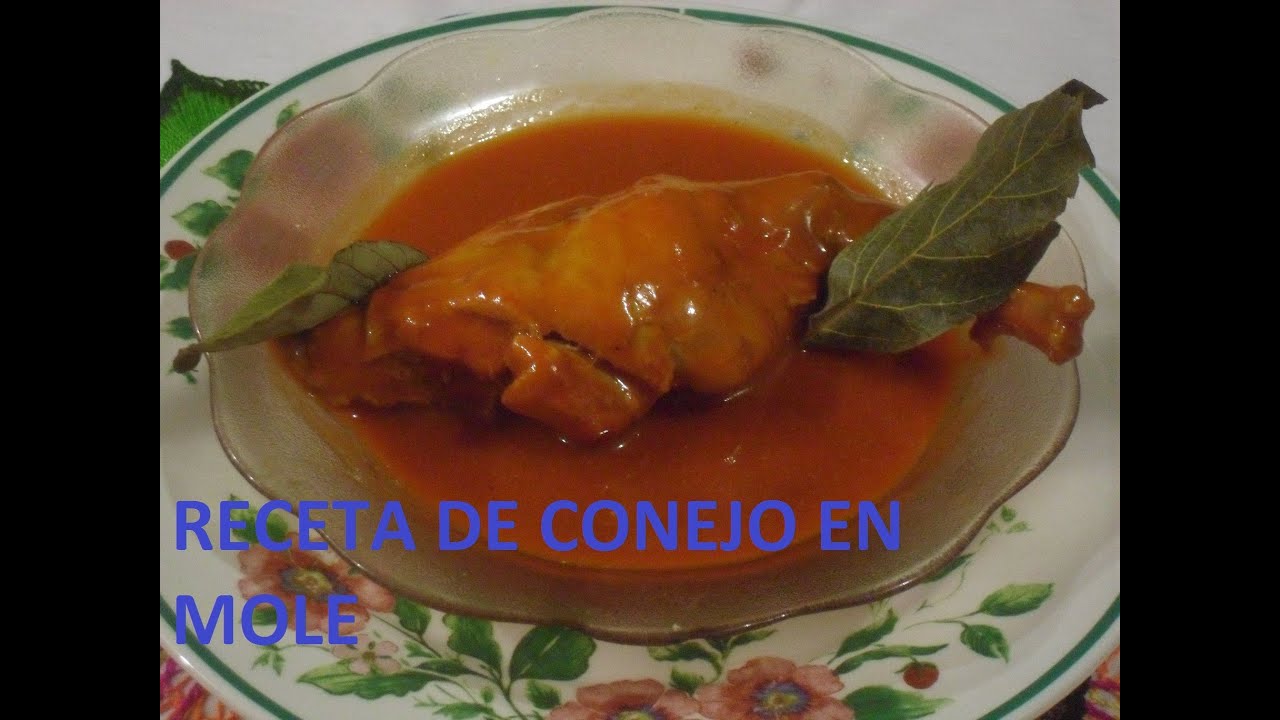 RECETA DE CONEJO EN MOLE ( LOS ANGELES COCINAN ) - YouTube