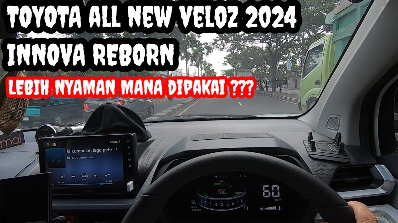 TOYOTA ALL NEW VELOZ vs INNOVA REBORN | Lebih nyaman mana dipakai ...