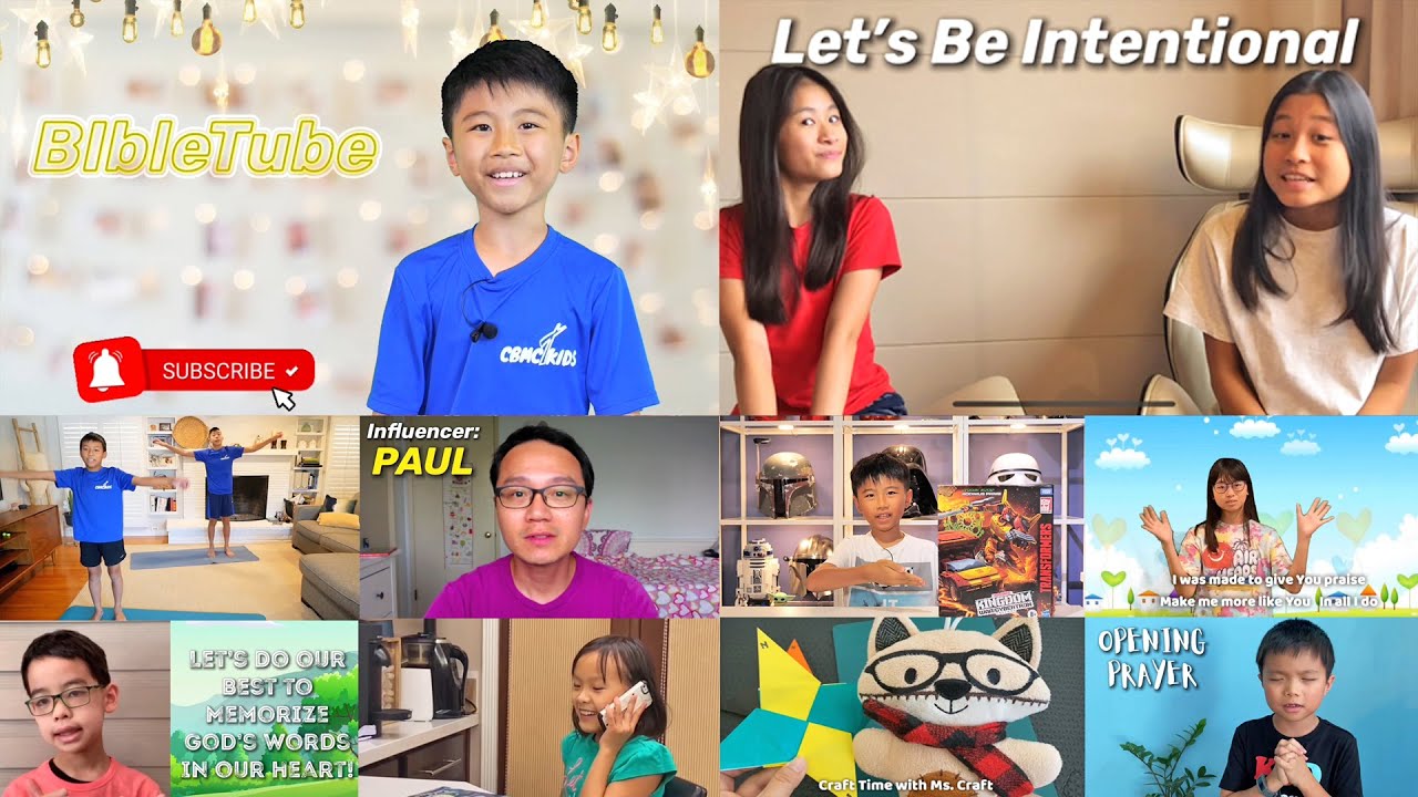 BE AN INFLUENCER (YOUTUBE, TIK TOK, CHRISTIAN?) PART 1 of 4 - CHILDREN ...