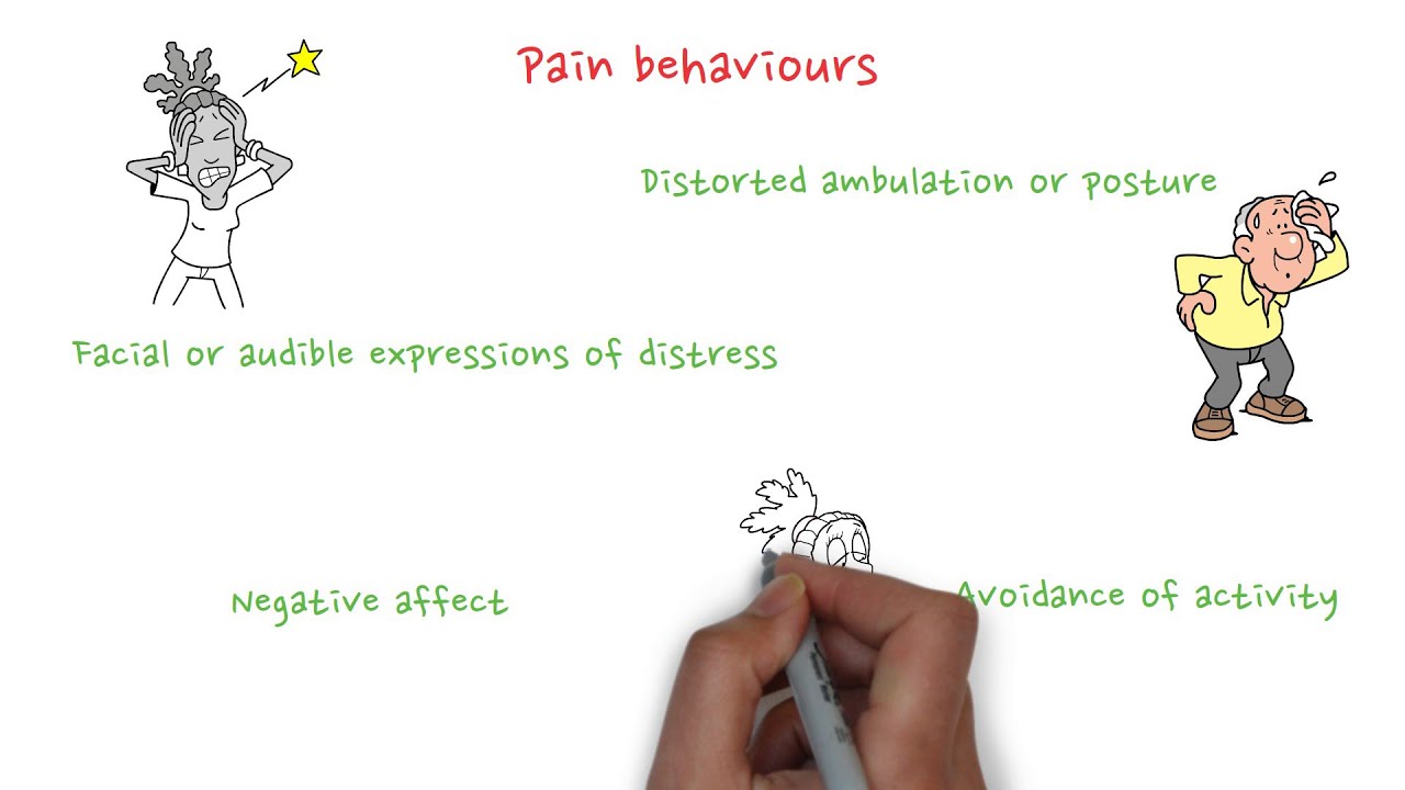 Pain behaviours - YouTube