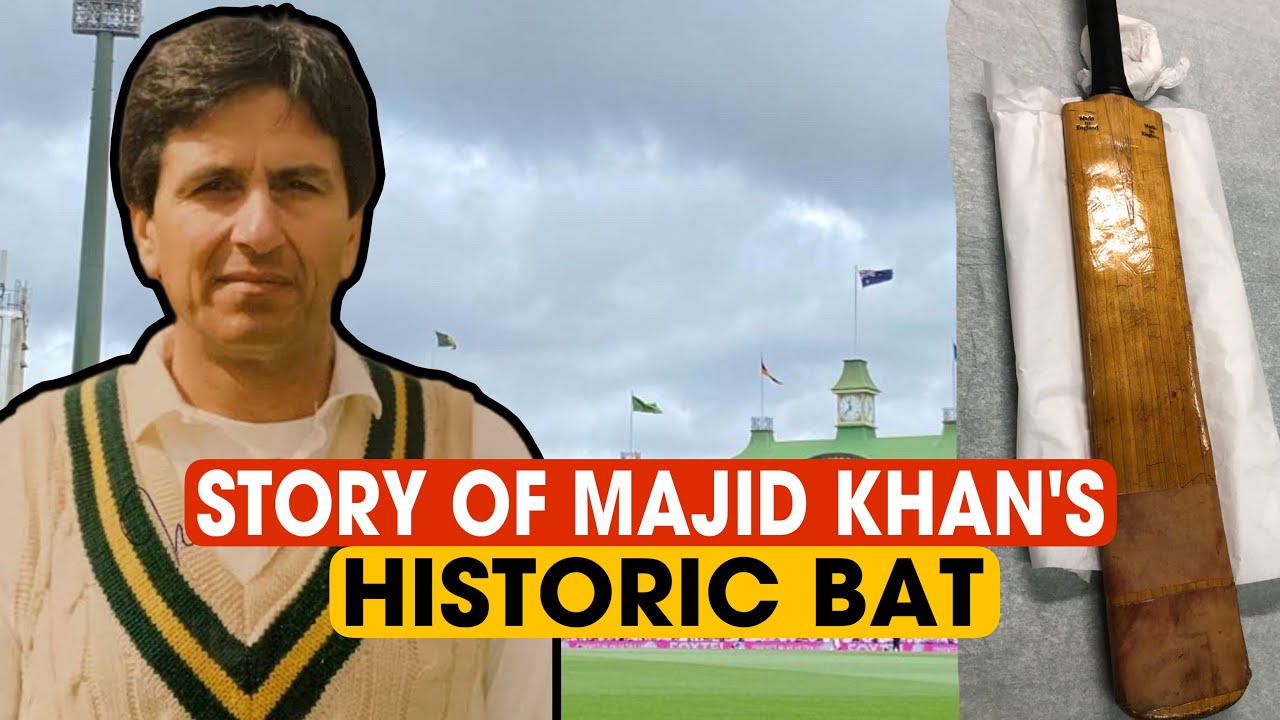 Where Is Majid Khan’s Historic Bat ? - YouTube