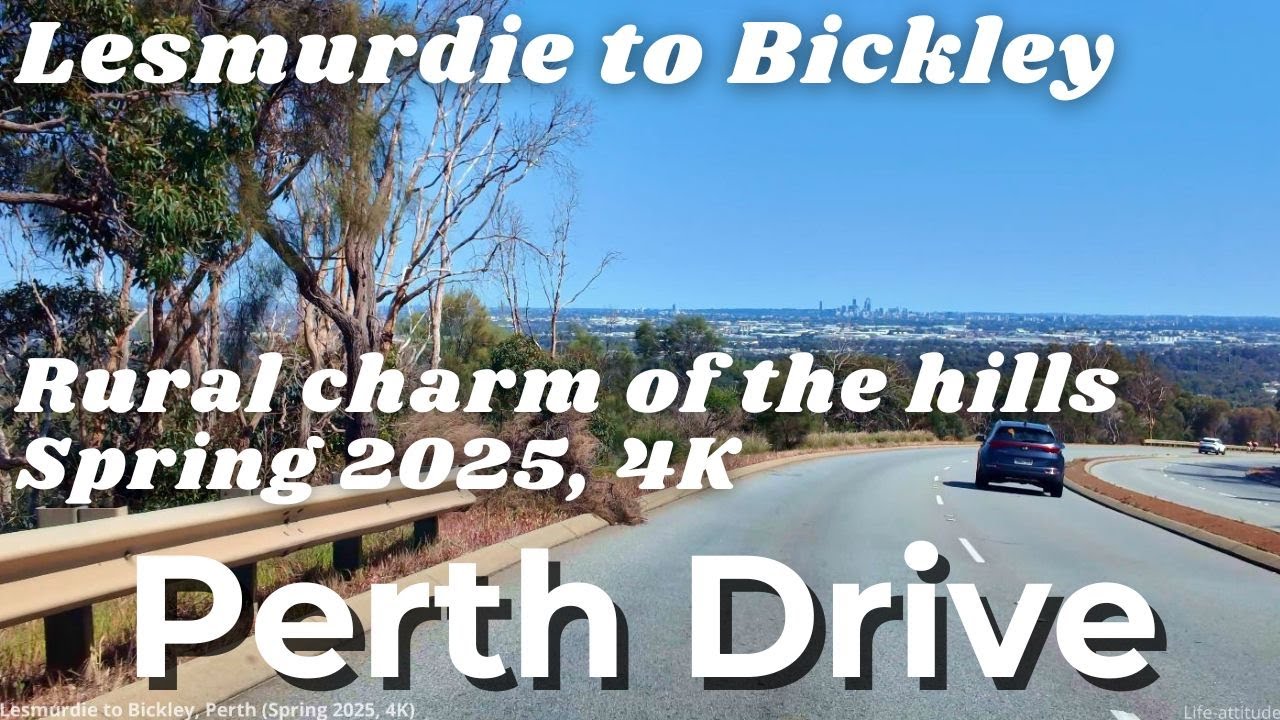 Lesmurdie to Bickley–Carmel TV Broadcast Site & Victoria Dam Perth ...