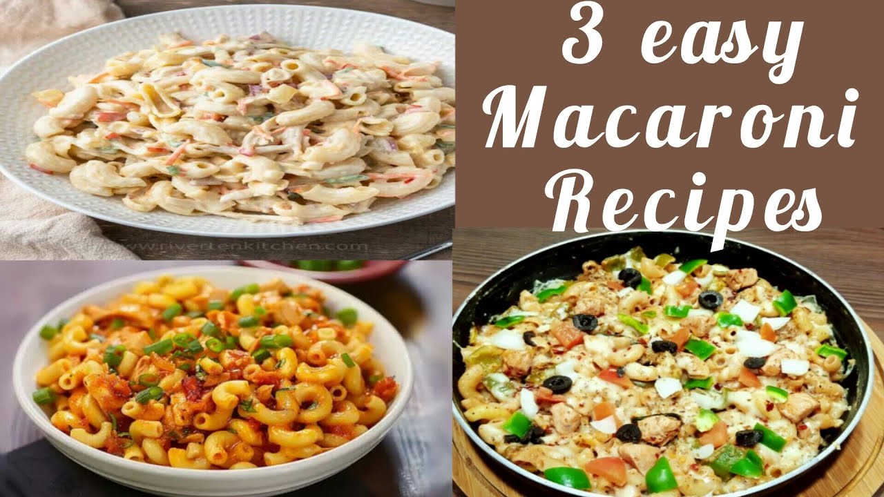 How To Make Easy Macaroni At Home | Macaroni Recipe | Creamy Macaroni ...