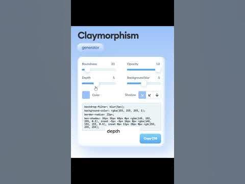 Cara buat claymorphism dengan mudah - YouTube