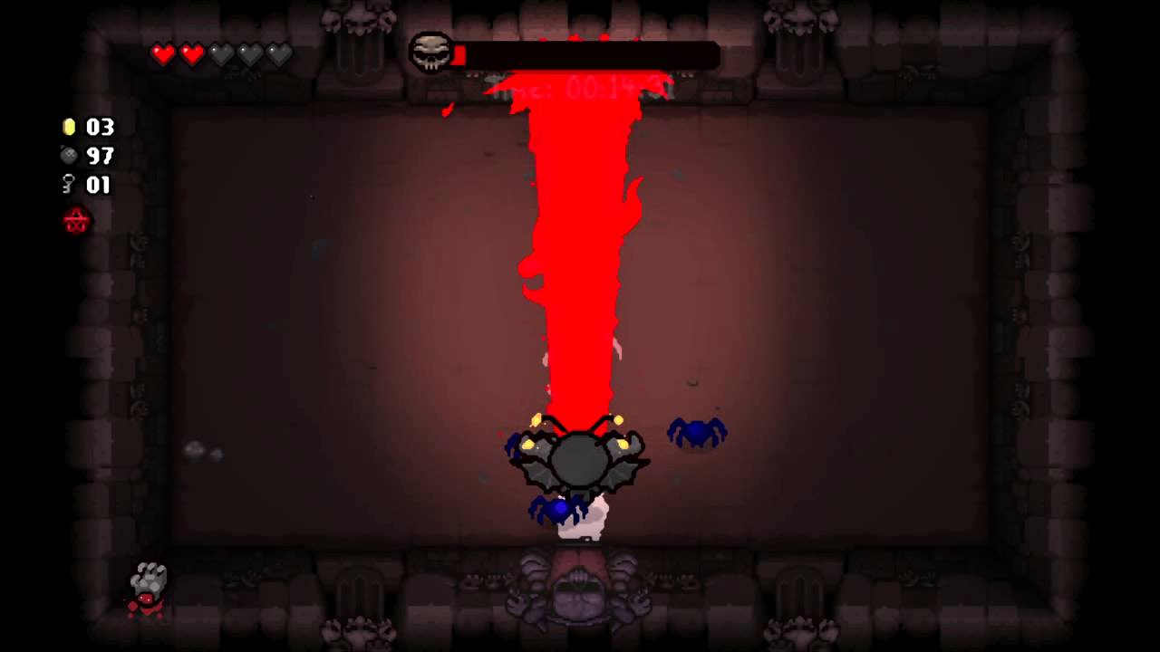 The Binding of Isaac: Rebirth single shot The Dark One - YouTube