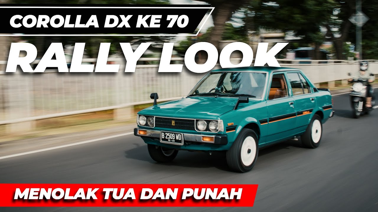 REVIEW COROLLA DX RALLY LOOK // AUTOBOIS - YouTube