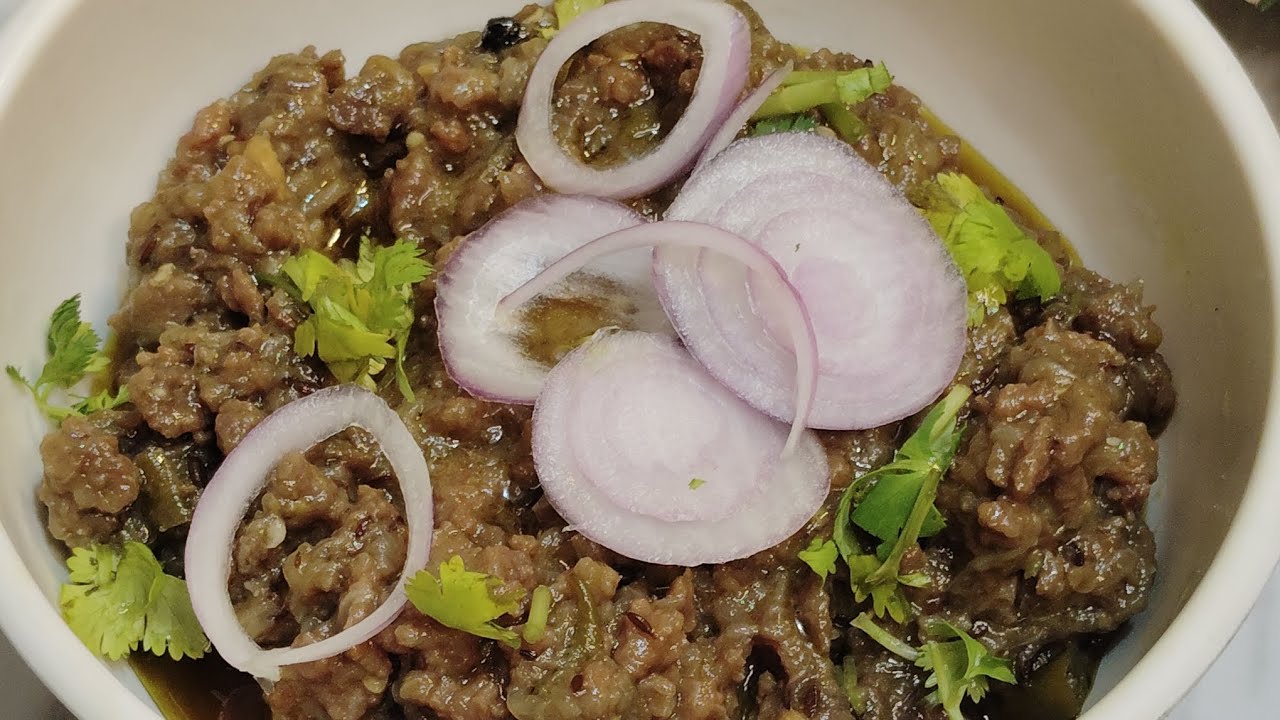 khade masale ka keema ka stew recipe l keema ki recipe - YouTube