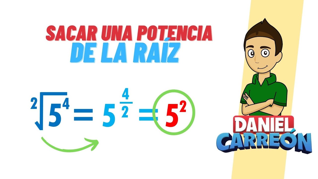 SACAR UNA POTENCIA DE LA RA Z Super Facil Para Principiantes YouTube