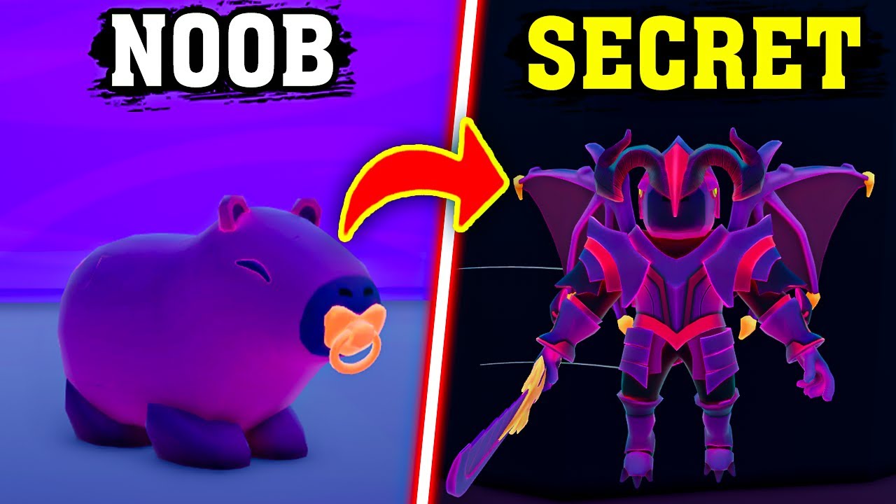 Starting Over As NOOB With SECRET Evolution In VOID Event Of Capybara ...