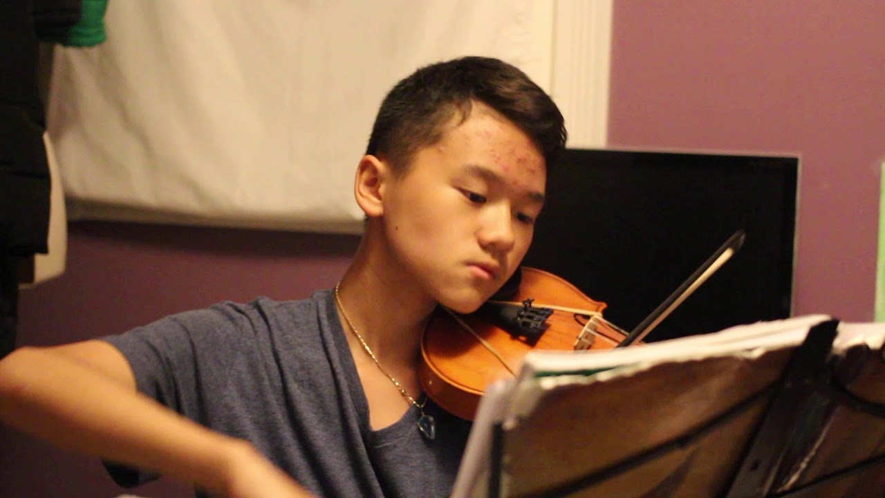 Alex on violin 4 - YouTube