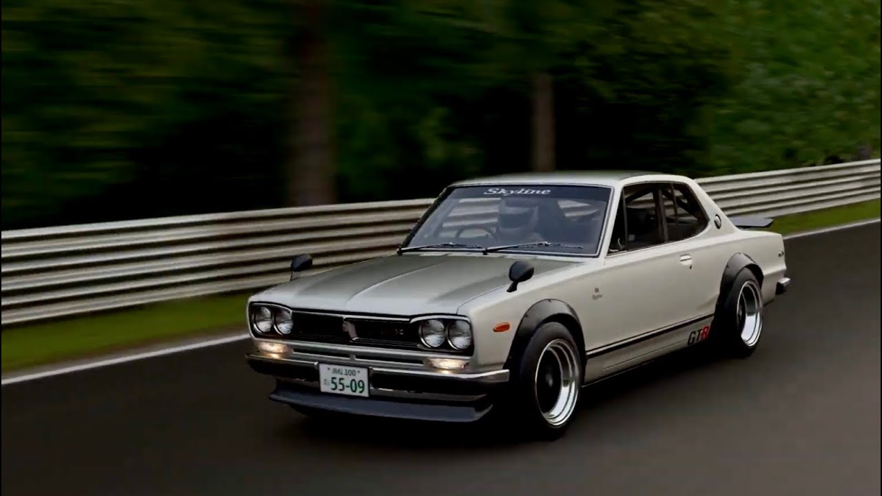 Gran Turismo 7 | Nissan Skyline 2000 GT-R '70 @ Nurburgring Race (80s ...