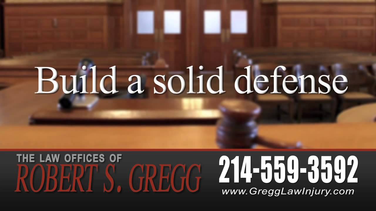 Dallas DWI Lawyer | DWI Lawyers Dallas Texas | Robert S Gregg - YouTube