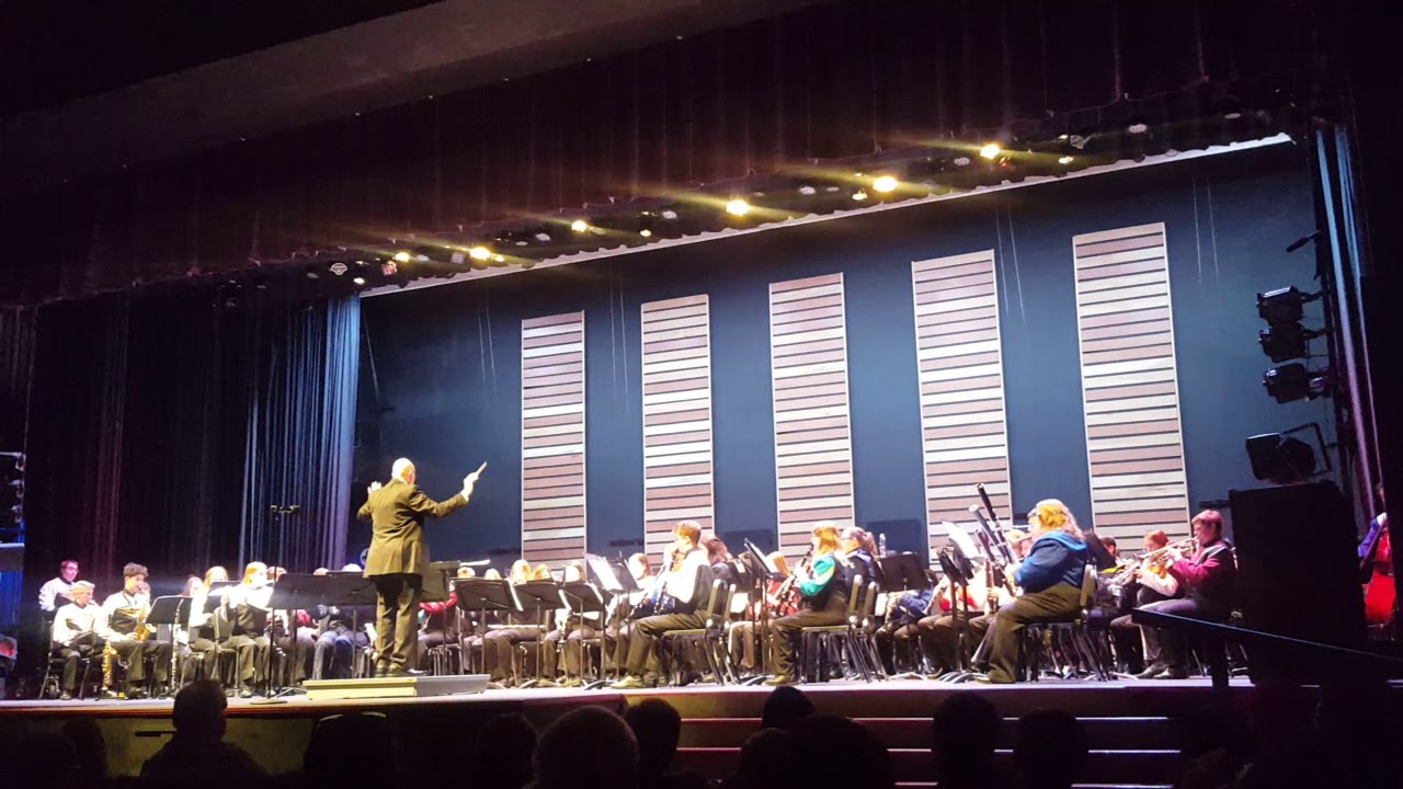 Andres all county band presentation jan 26/2109 - YouTube