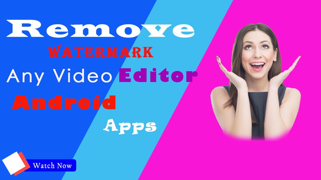 How to remove the watermark of video editing android apps || Watermark ...