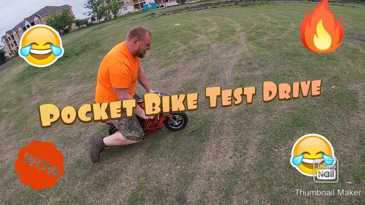 Pocket Bike Test Drive - YouTube