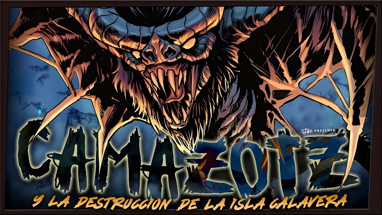 Titanus CAMAZOTZ y la DESTRUCCIÓN de la ISLA CALAVERA | Monsterverse ...