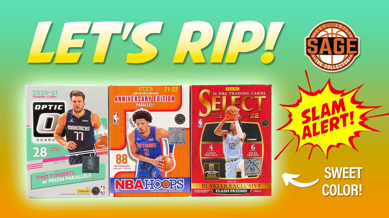 Let's Rip! 🔥 Optic, Select, Hoops Basketball Blasters! - YouTube